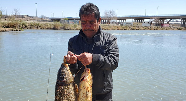 A río Bravo revuelto; aprovechan buena pesca – Periódico Zócalo ...