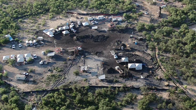 Explora dron la mina; no hay condiciones para ingreso de buzos ...