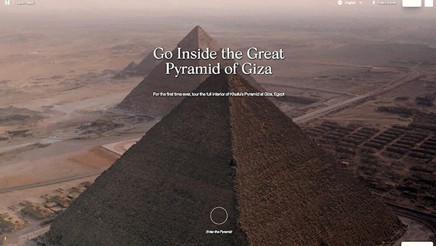 La espectacular recreación 3D de las Pirámides de Giza que puedes ver desde tu casa – Periódico ...