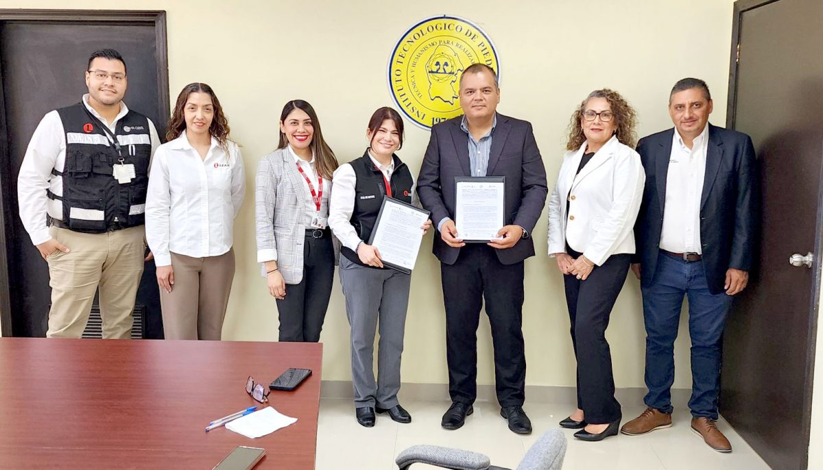 Firma de convenio de colaboración con la empresa Lear – Periódico ...