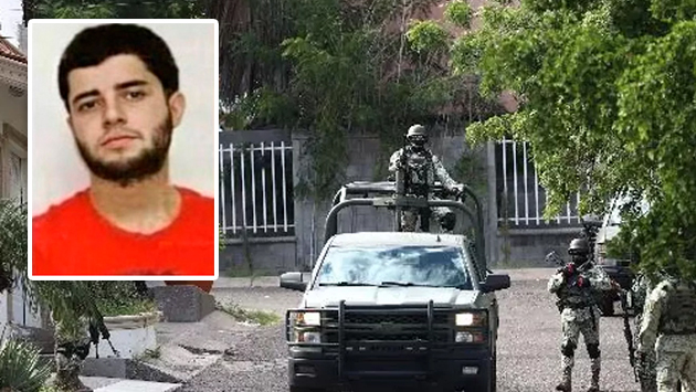 ‘El Nini’, jefe de sicarios de ‘Los Chapitos’, no contaba con seguridad cuando lo detuvieron ...