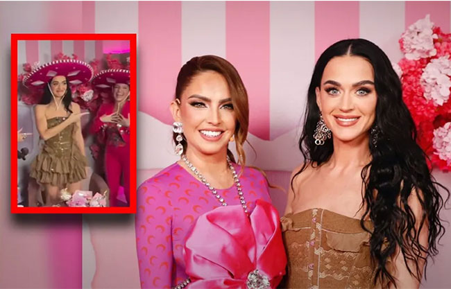 Karla Díaz sorprende a Katy Perry con mariachi femenil cantando su ...